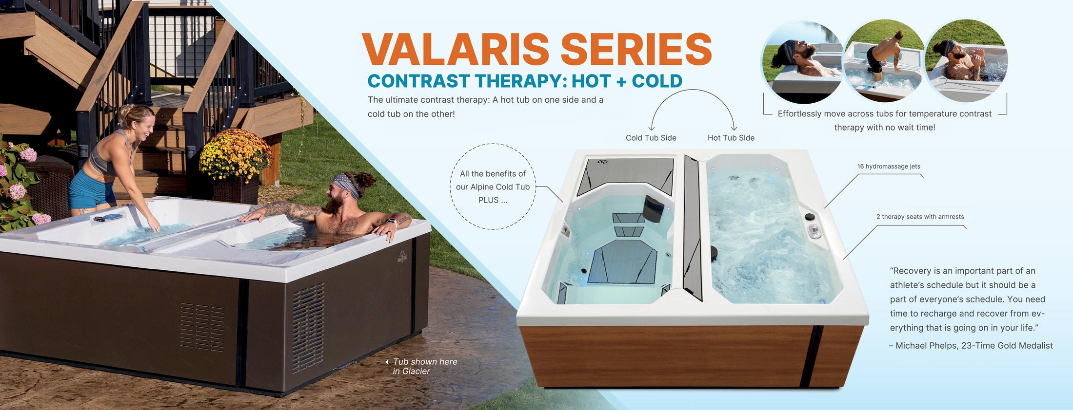 Valaris Terrain: Hot Tub + Cold Tub – Master Spas, LLC